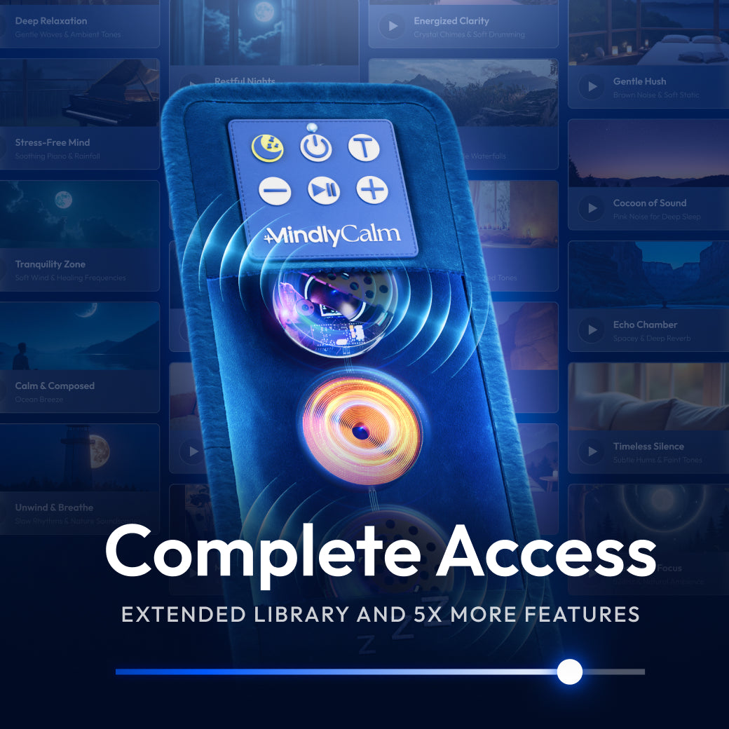 Complete Frequencies Access (Sleep, Healing, Focus, Attract) – Mindly Calm
